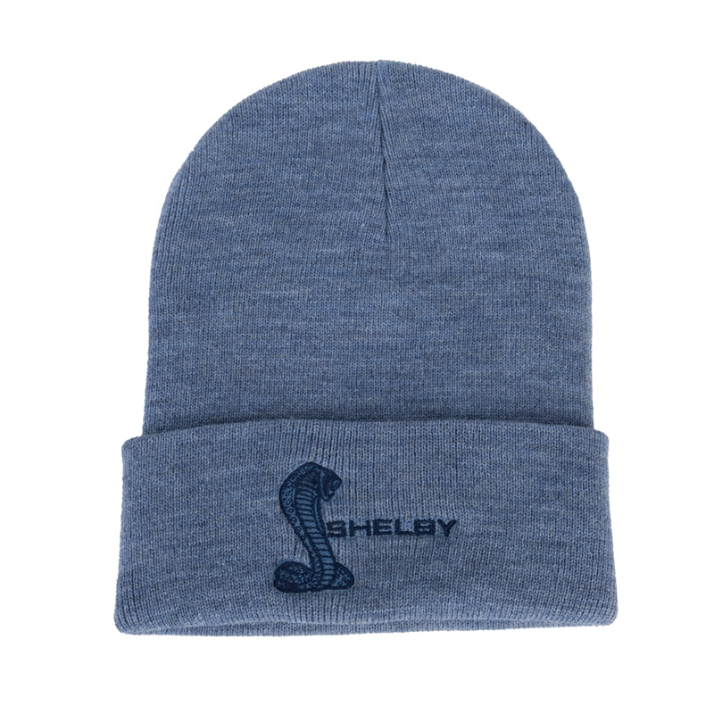 FREE SHIPPING Shelby Heathered Blue Knit Beanie – Segerstrom Shelby ...