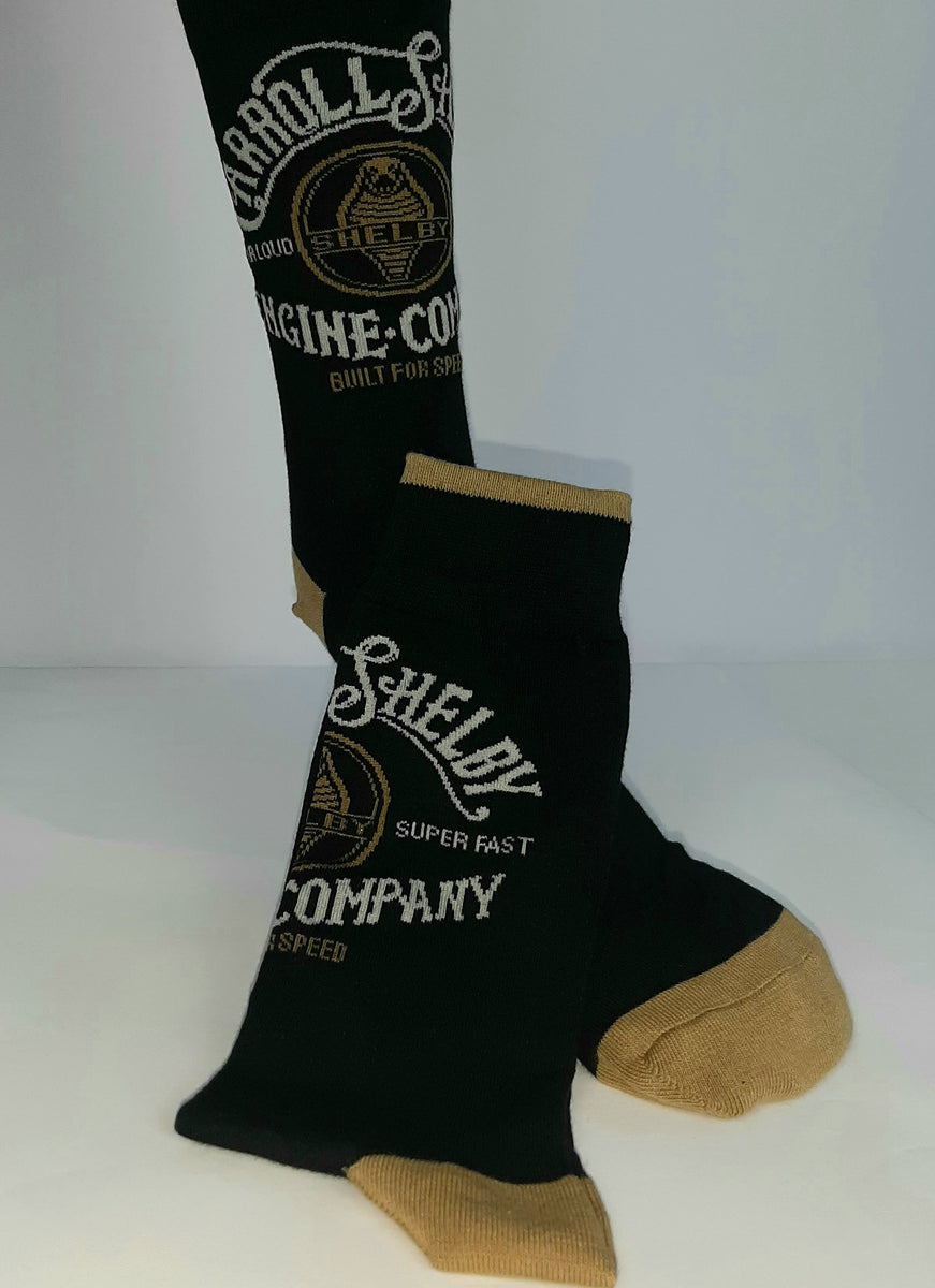 FREE SHIPPING Carroll Shelby Engine Company Socks – Segerstrom Shelby ...